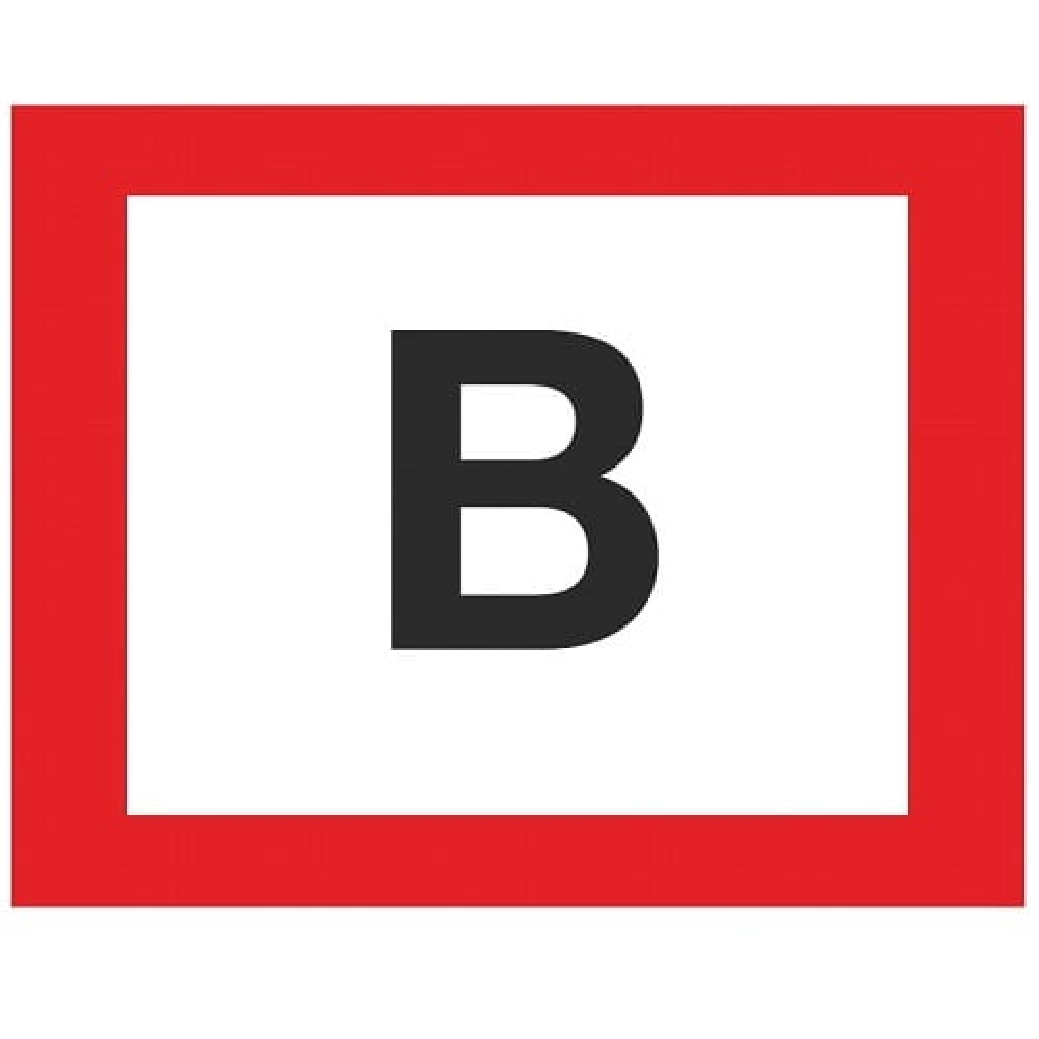 Droge blusleiding pictogram sticker | RH Brandbeveiliging