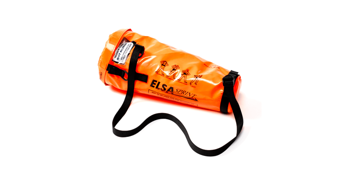 Scott Sabre Elsa Sprint EEBD ademluchttoestel | RH Brandbeveiliging